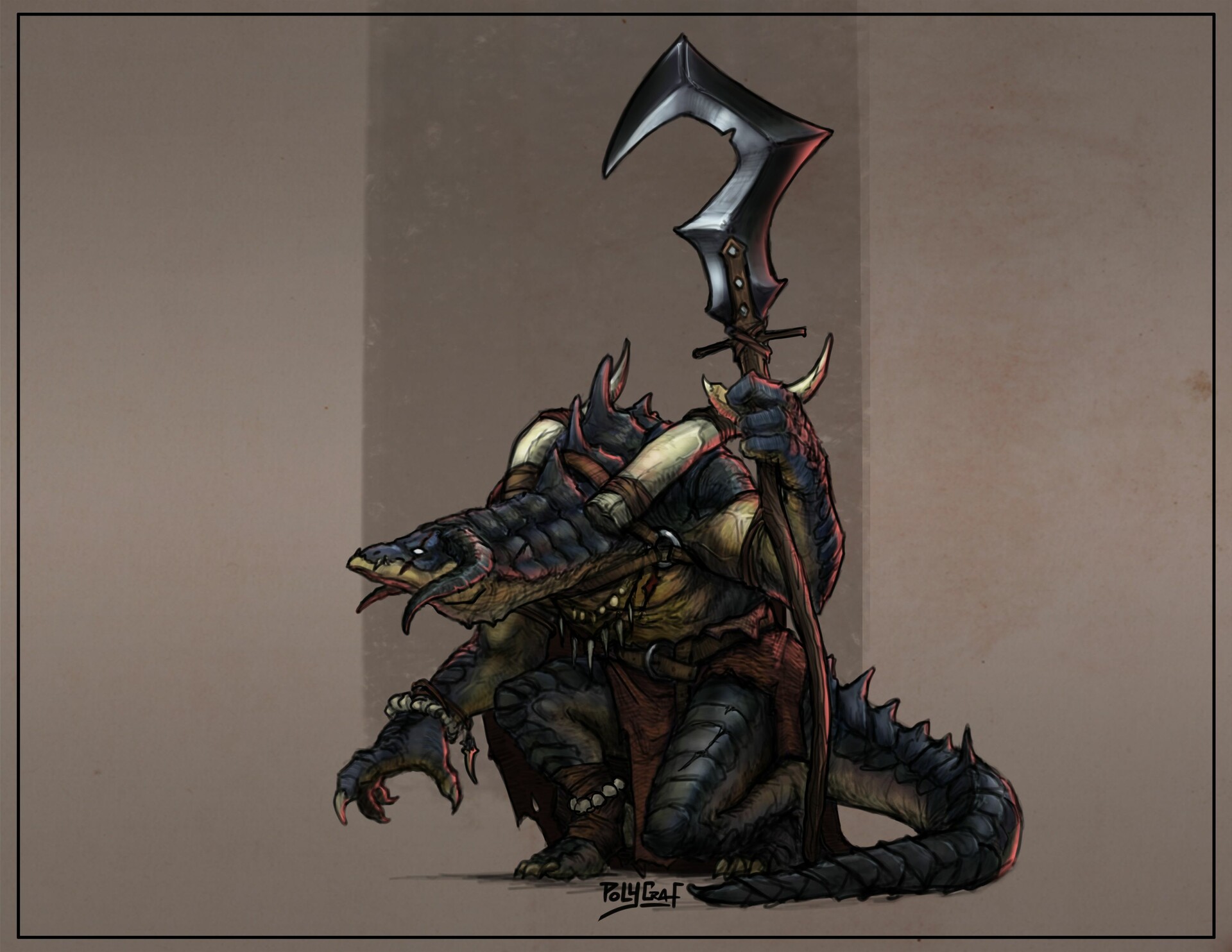 ArtStation - Draz'ghul the Soul Reaper