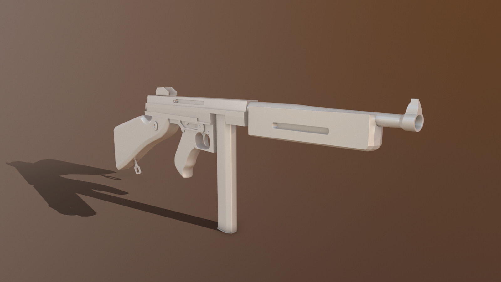 Nabil Jamaludin - Thompson Gun model of 1921.