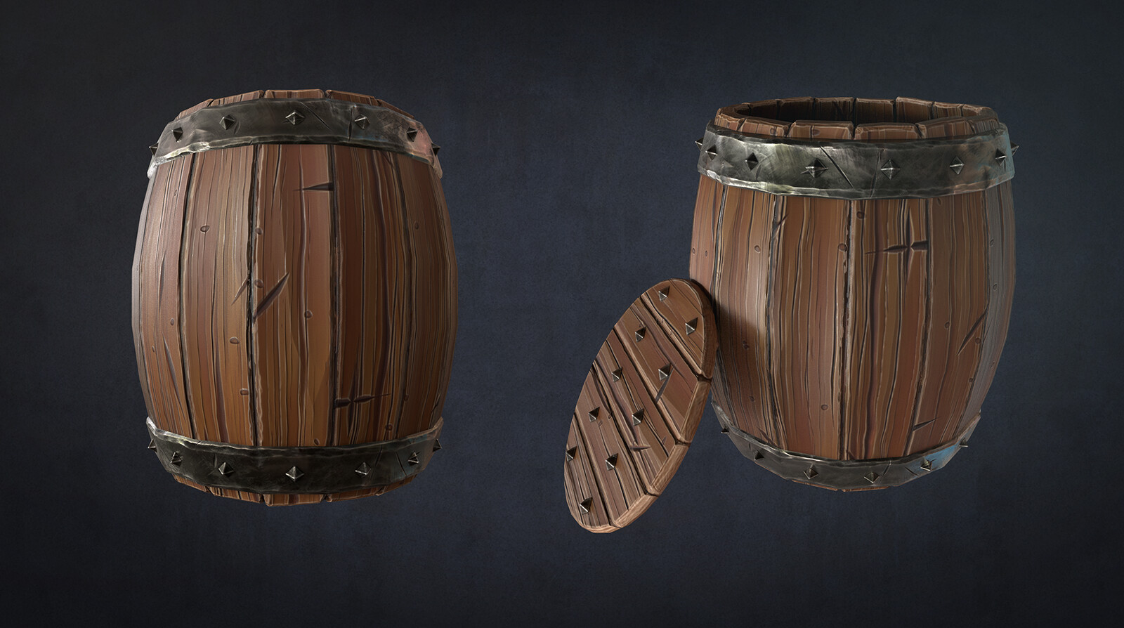 Jakub Szafranski - Stylized Fantasy Containers