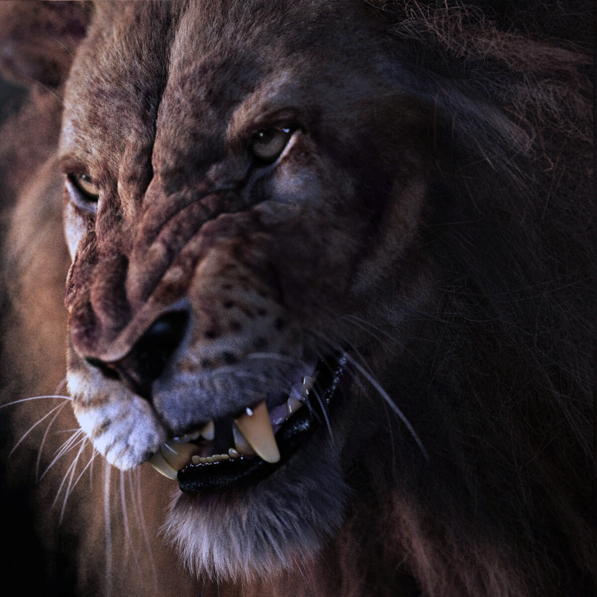 ArtStation - Lion ‘s Head