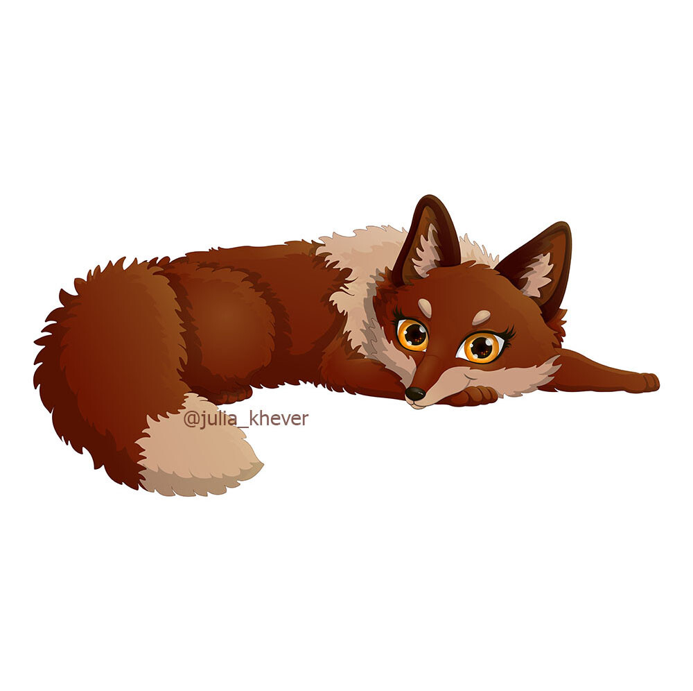 fox anime drawing
