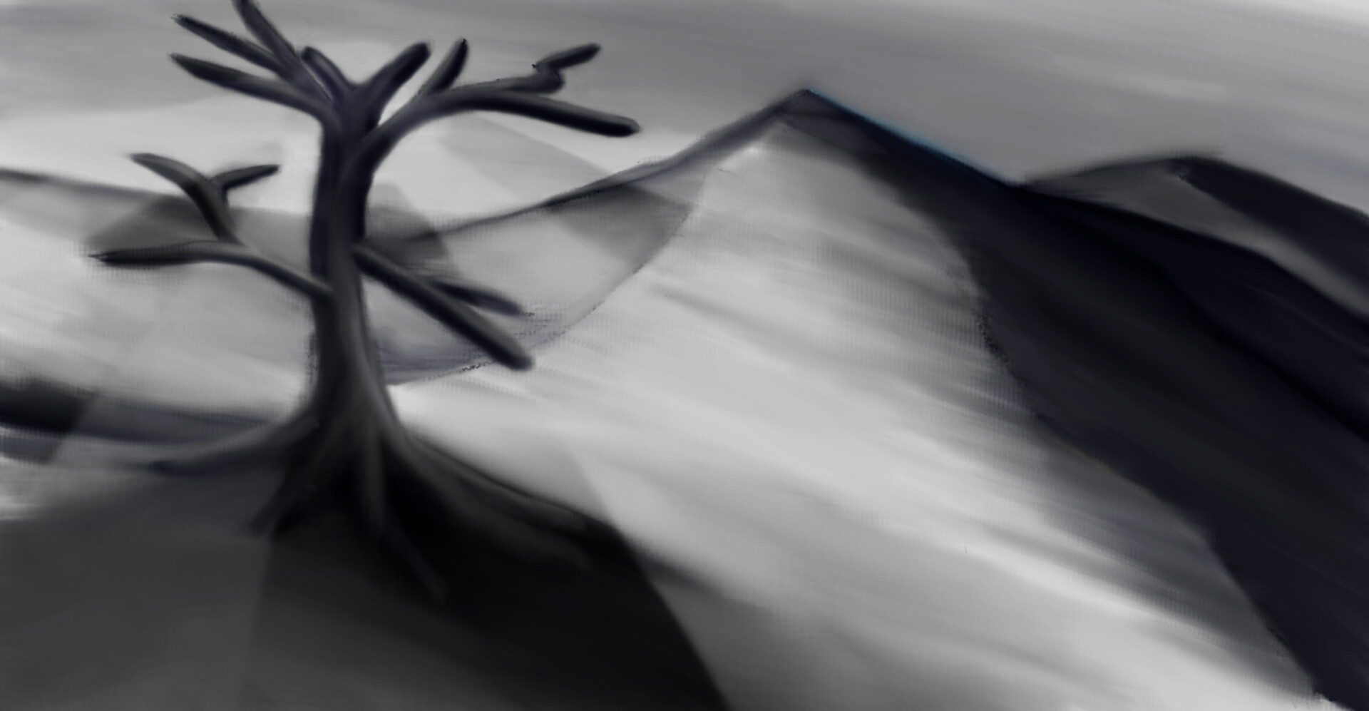 ArtStation - Desolate landscape