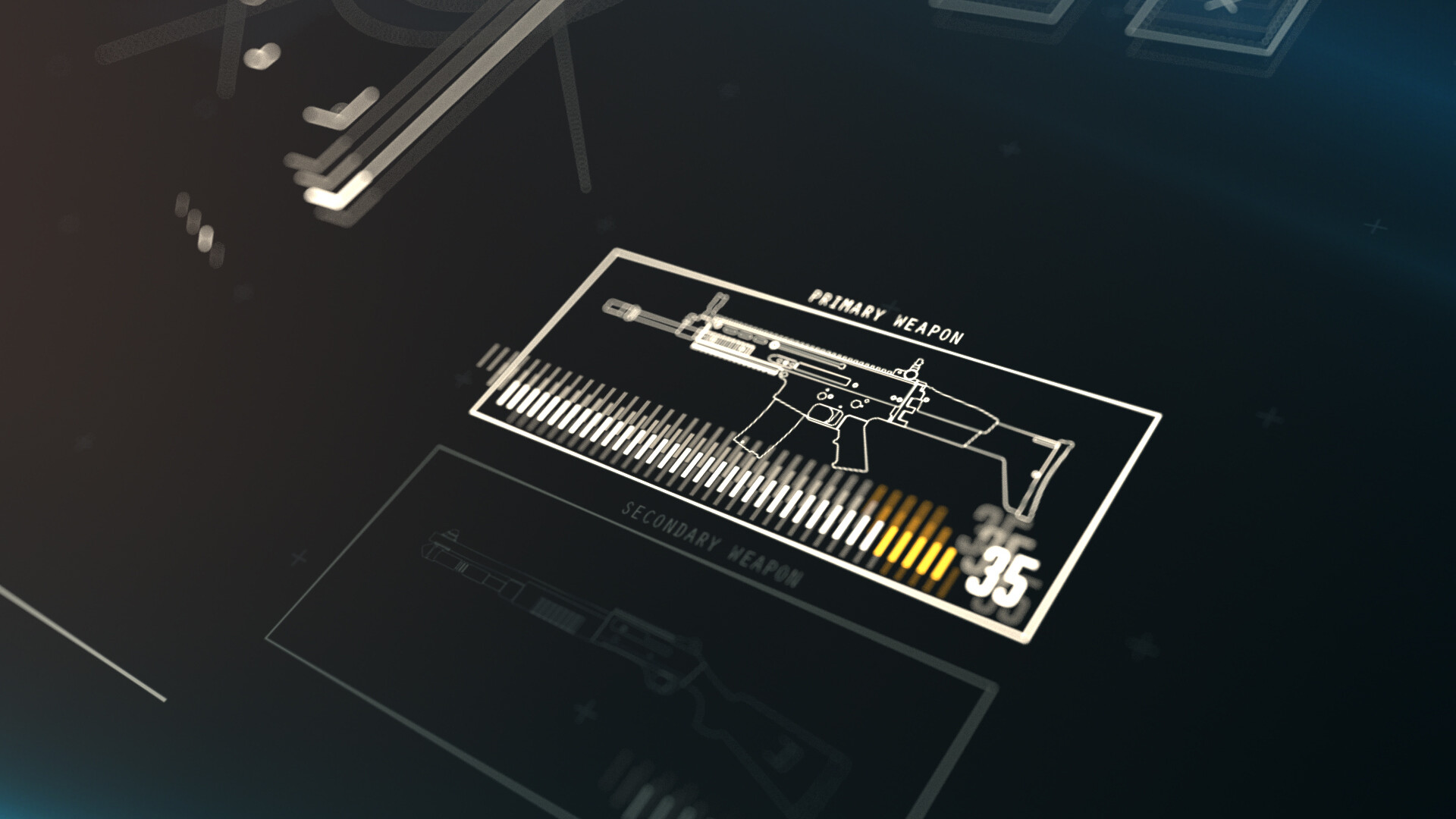 Wayne Porter - HUD Design Concept - The Bounty Hunter