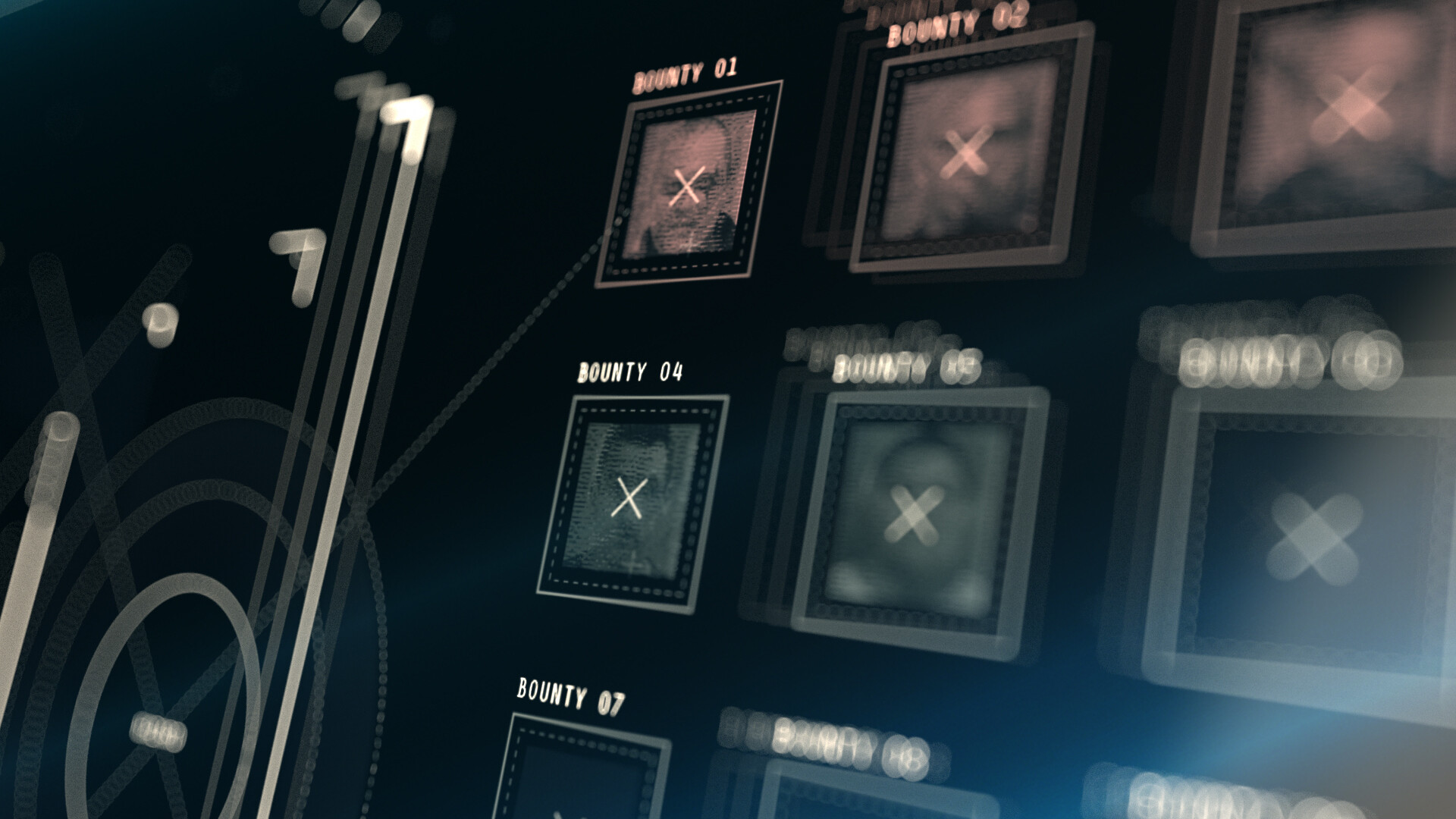 Wayne Porter - HUD Design Concept - The Bounty Hunter