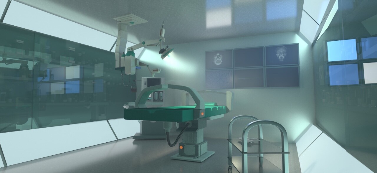 Futuristic Surgery Room