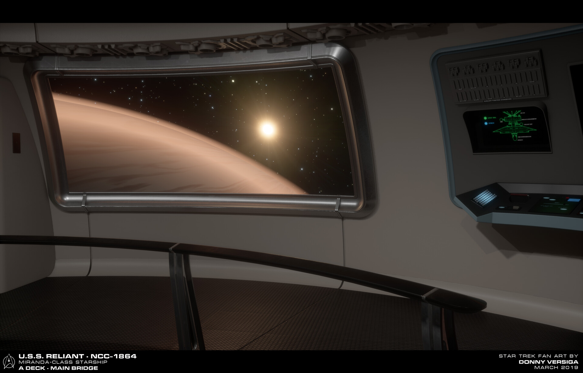 Donny Versiga - U.S.S. Reliant Bridge