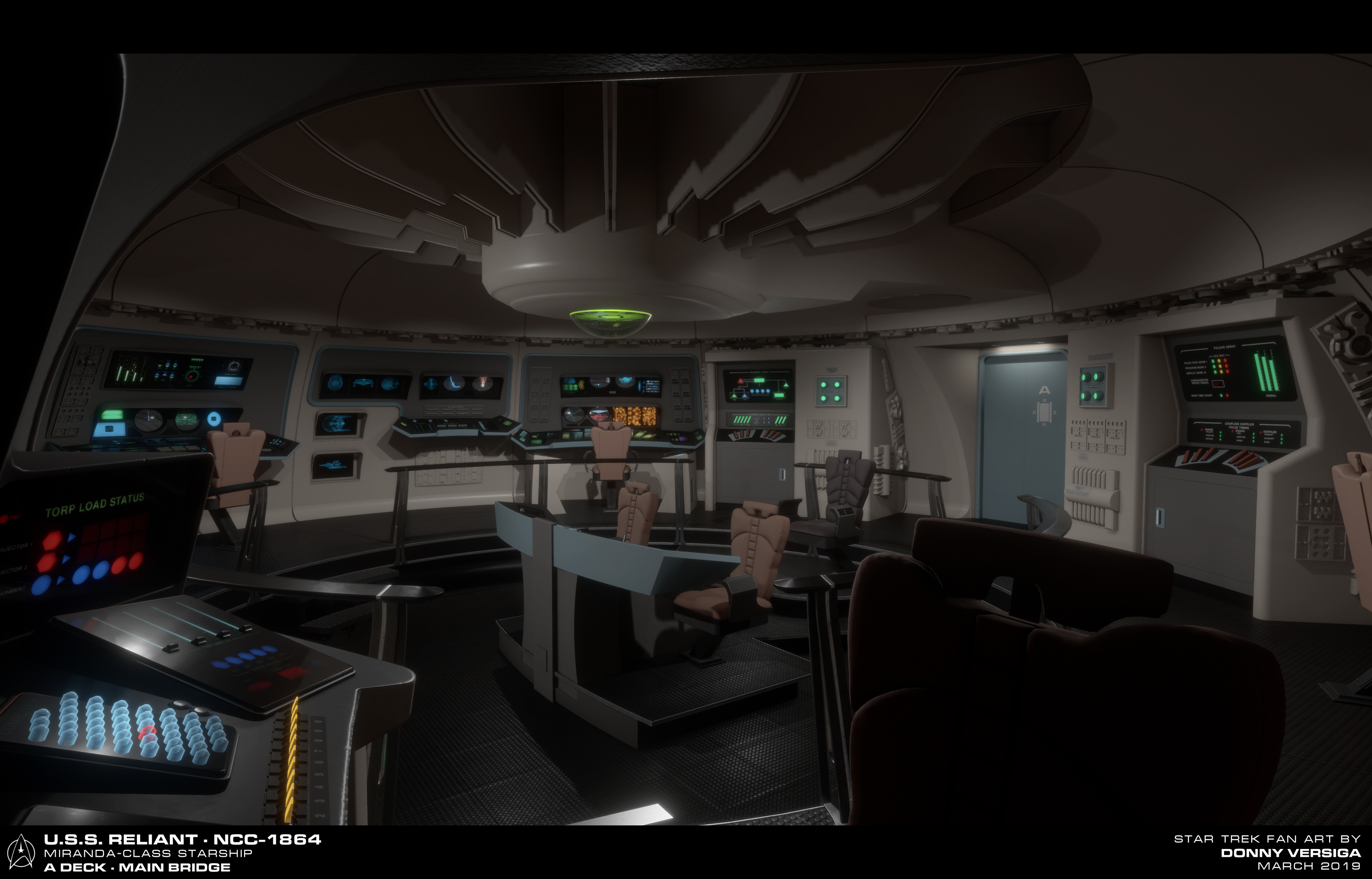 Donny Versiga - U.S.S. Reliant Bridge