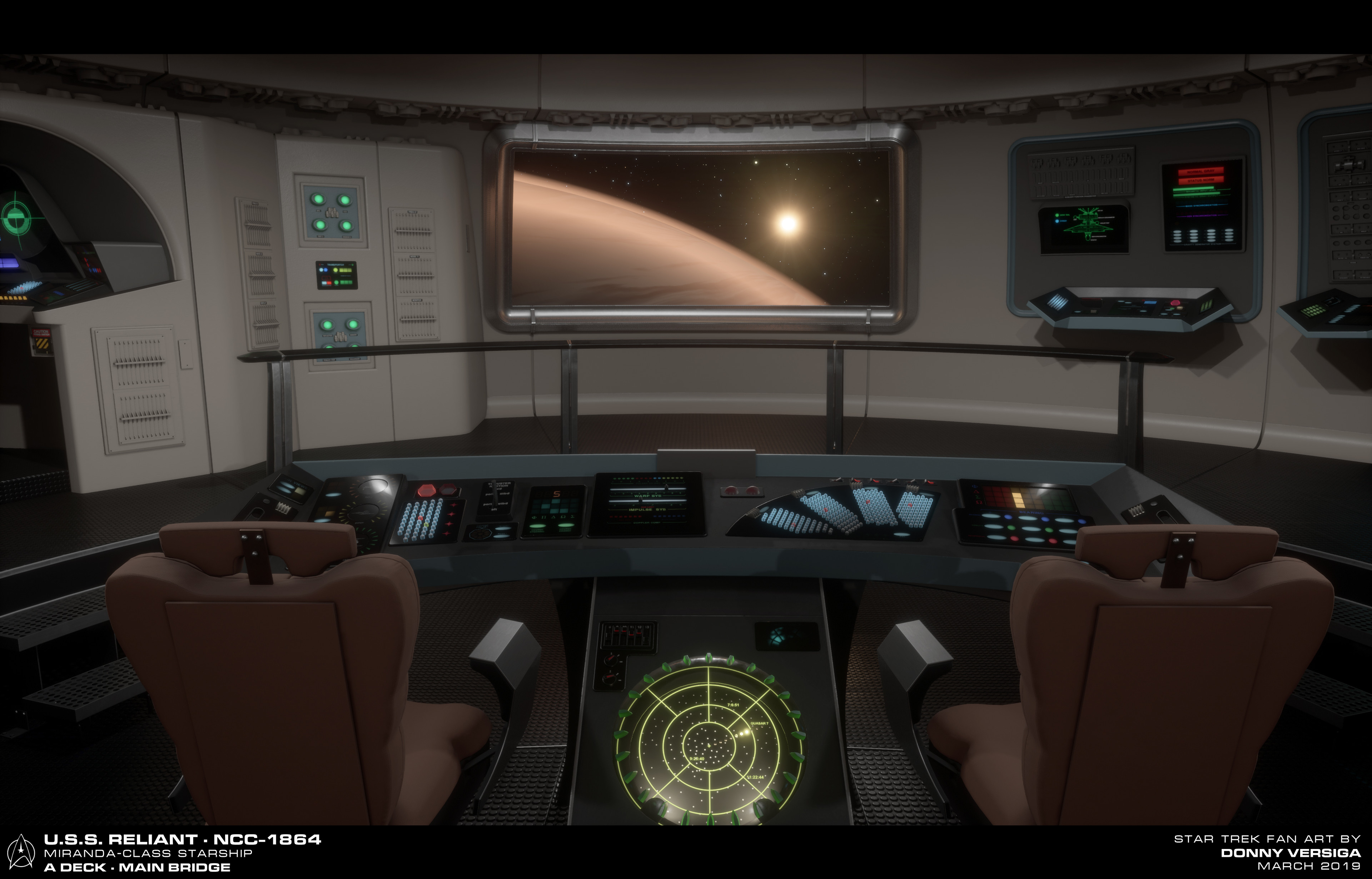 Donny Versiga - U.S.S. Reliant Bridge