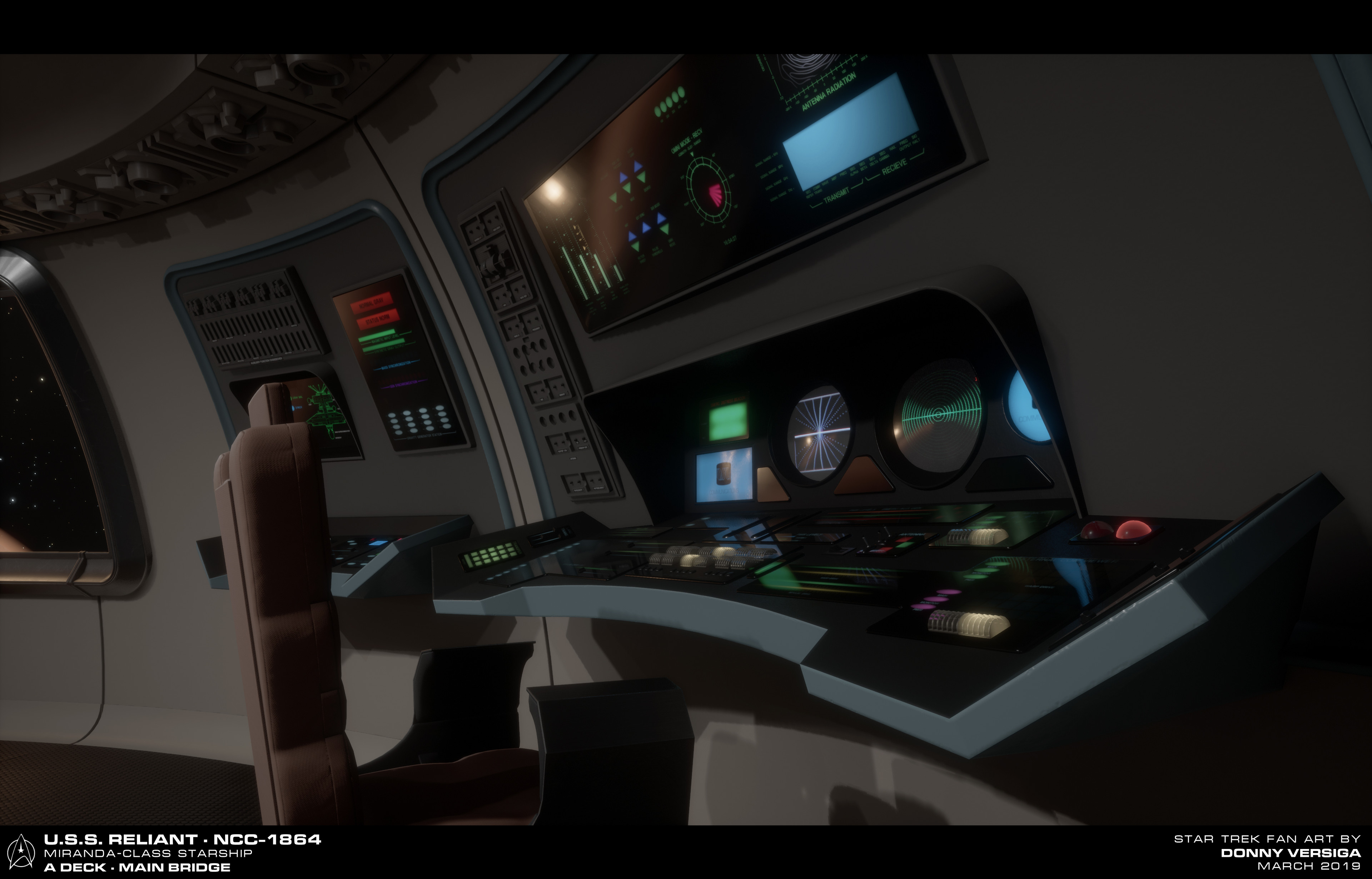 Donny Versiga - U.S.S. Reliant Bridge