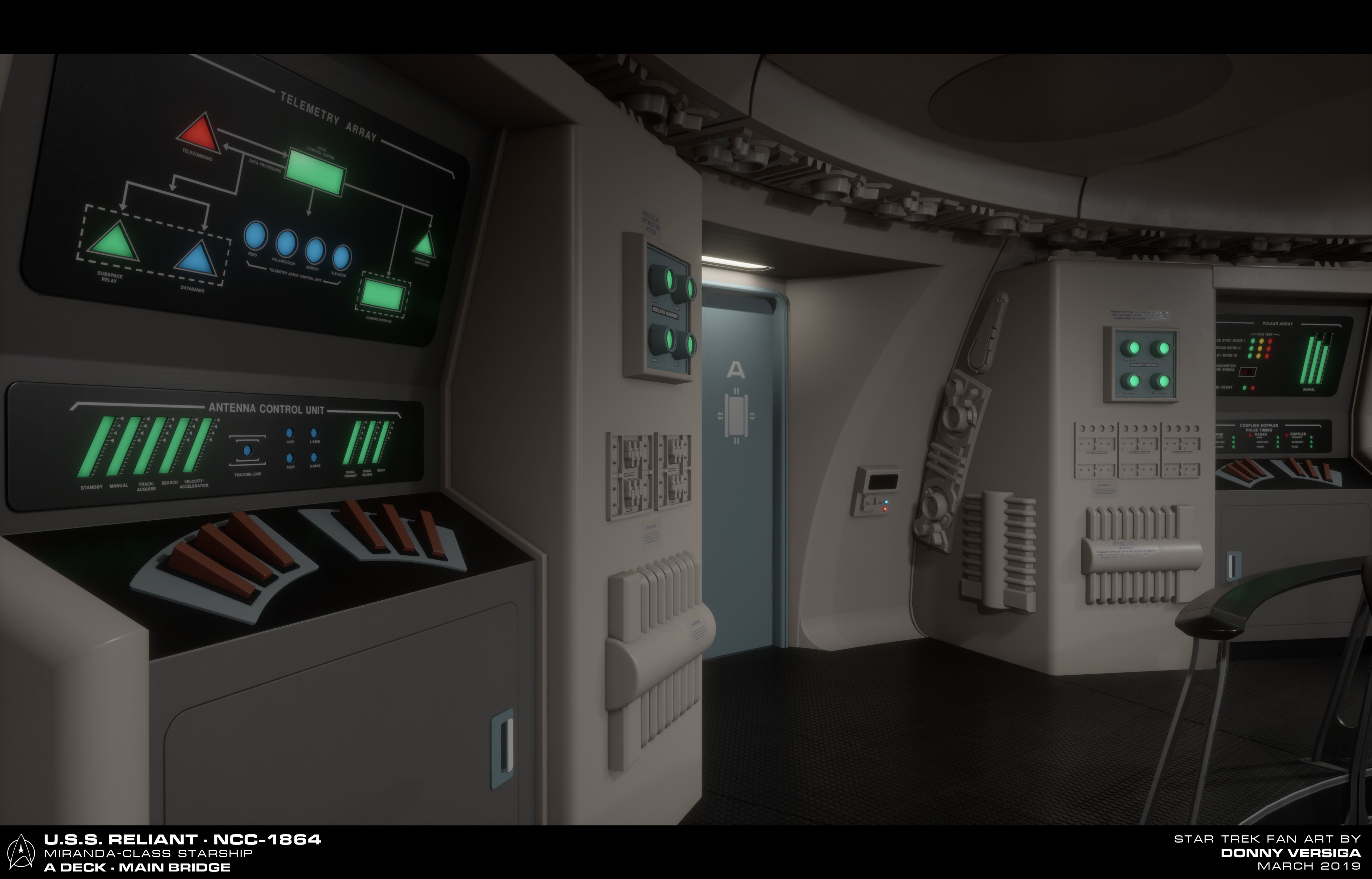 Donny Versiga - U.S.S. Reliant Bridge