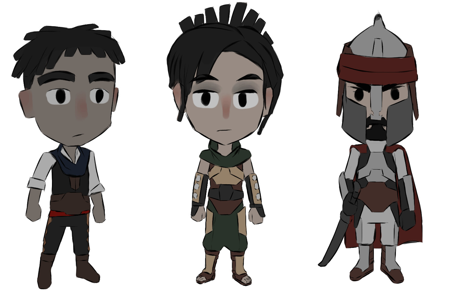 ArtStation - game character design