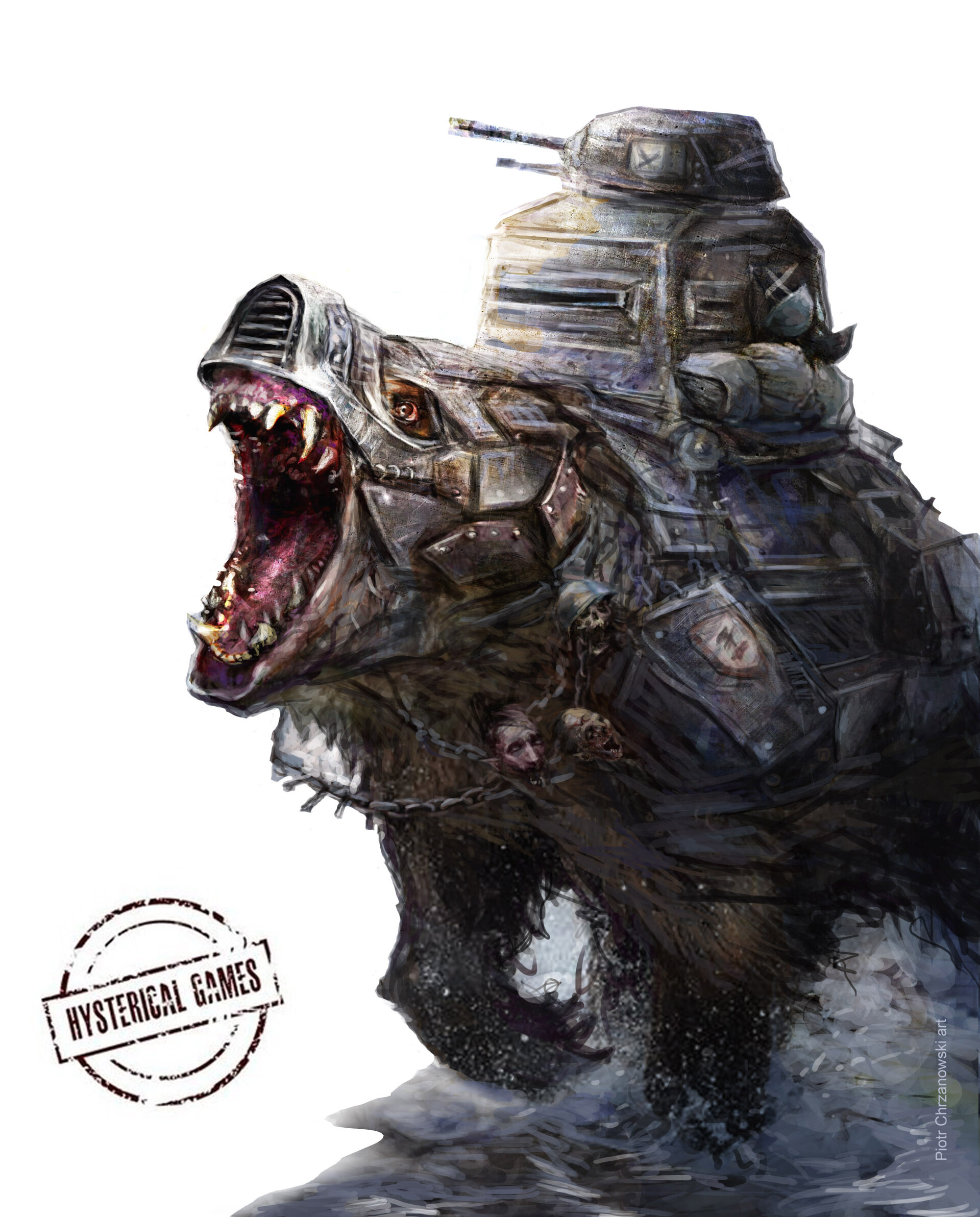 ArtStation - war bear for panzerfauste battle game