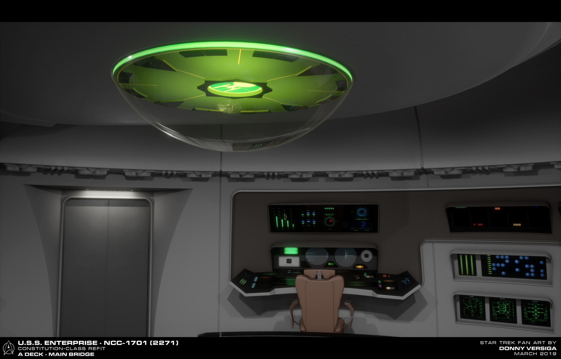 Donny Versiga - U.S.S. Enterprise Bridge - The Motion Picture