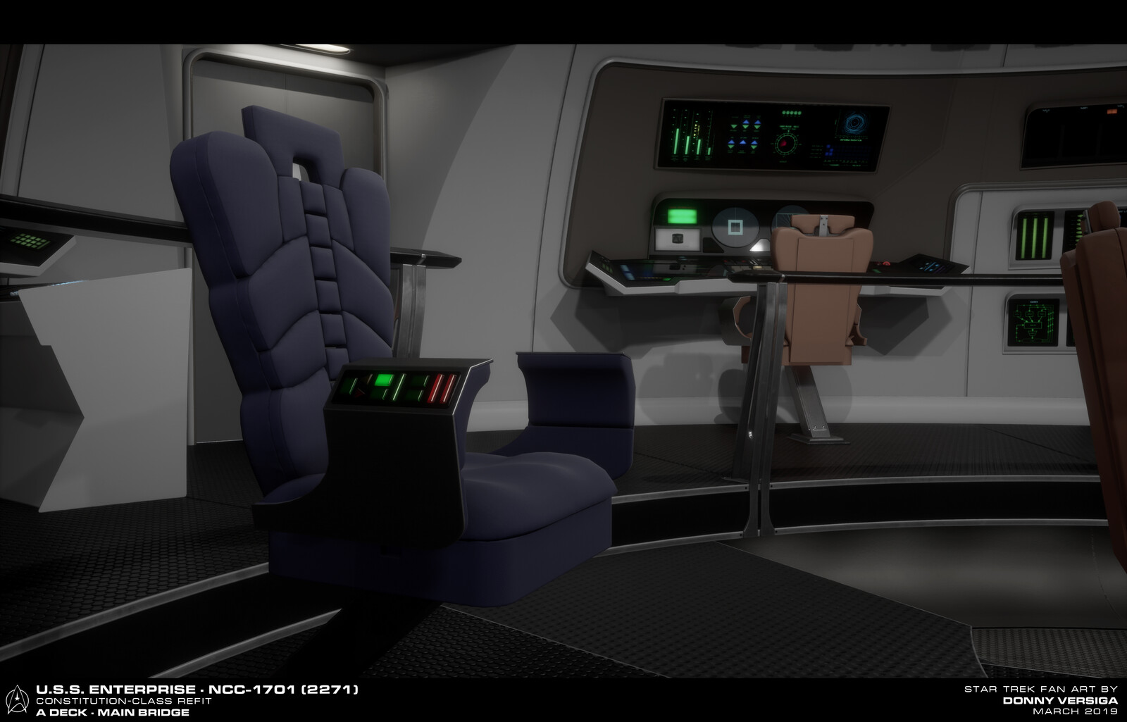 Donny Versiga - U.S.S. Enterprise Bridge - The Motion Picture