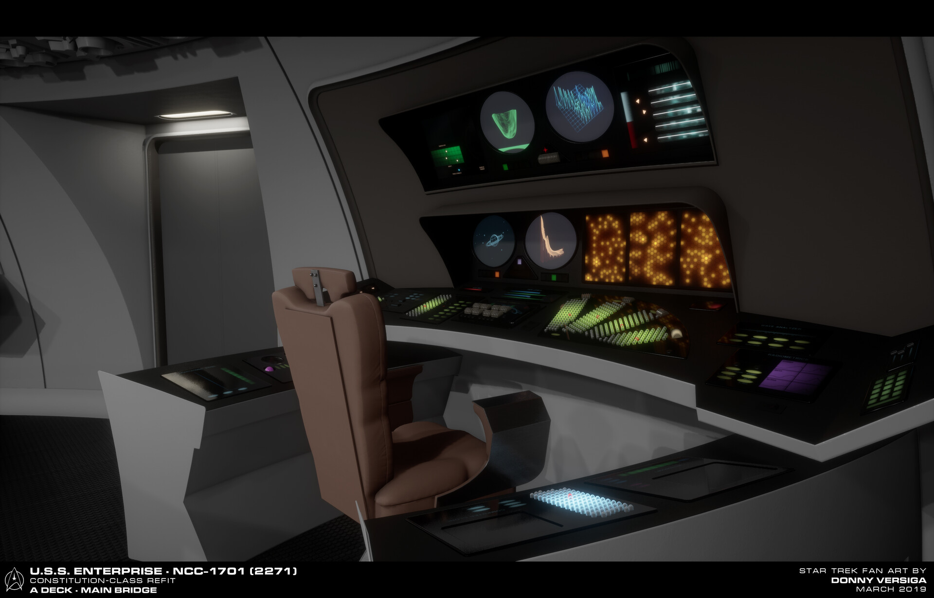 Donny Versiga - U.S.S. Enterprise Bridge - The Motion Picture