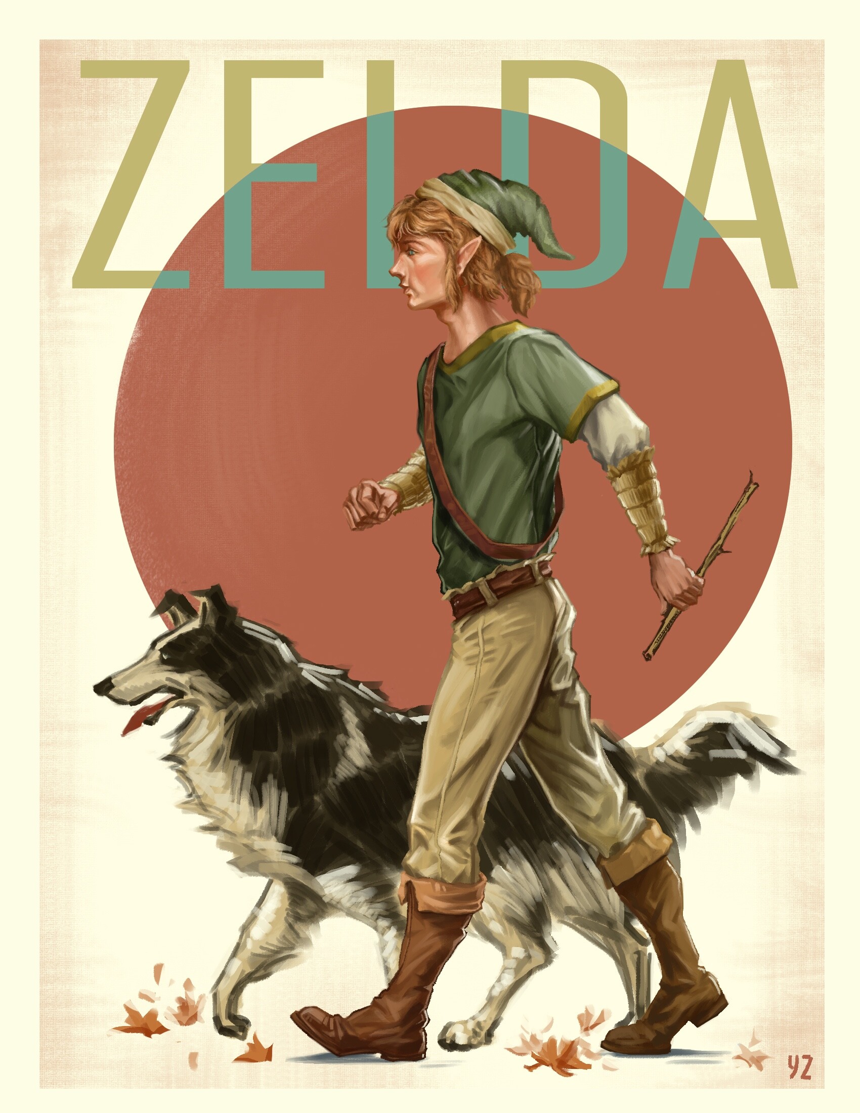 ArtStation - Zelda fan art