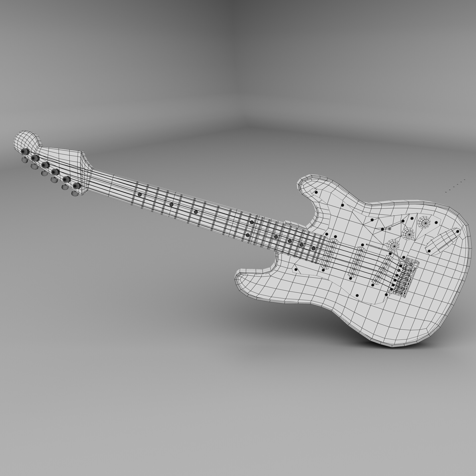 ArtStation - 3D Guitar