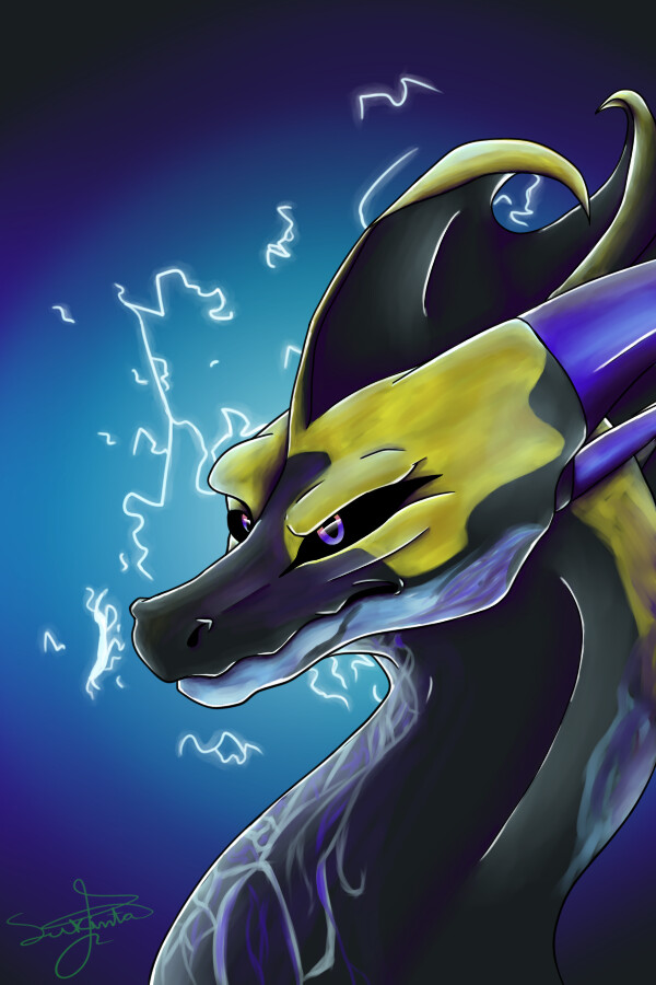 ArtStation - Electric Wyvern