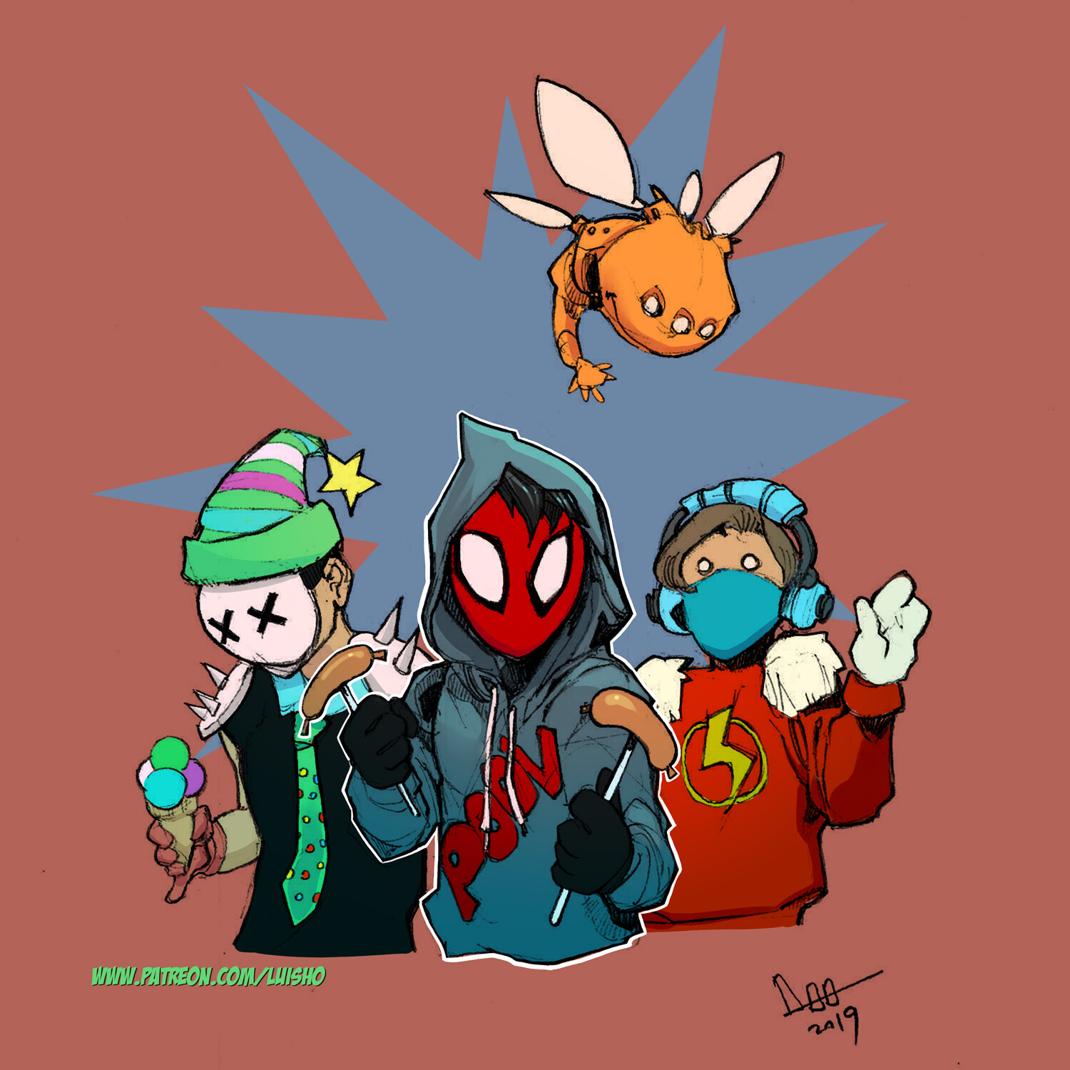 Luis Ho - Dead Pool and Friends