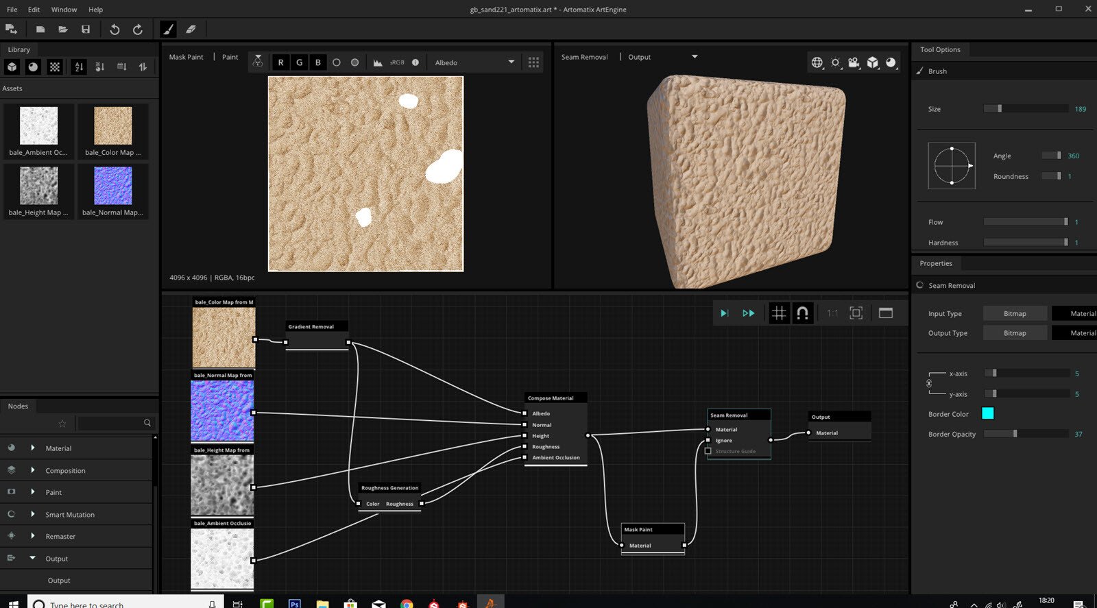 Grzegorz Baran - Sand - Photogrammetry based Environment Texture