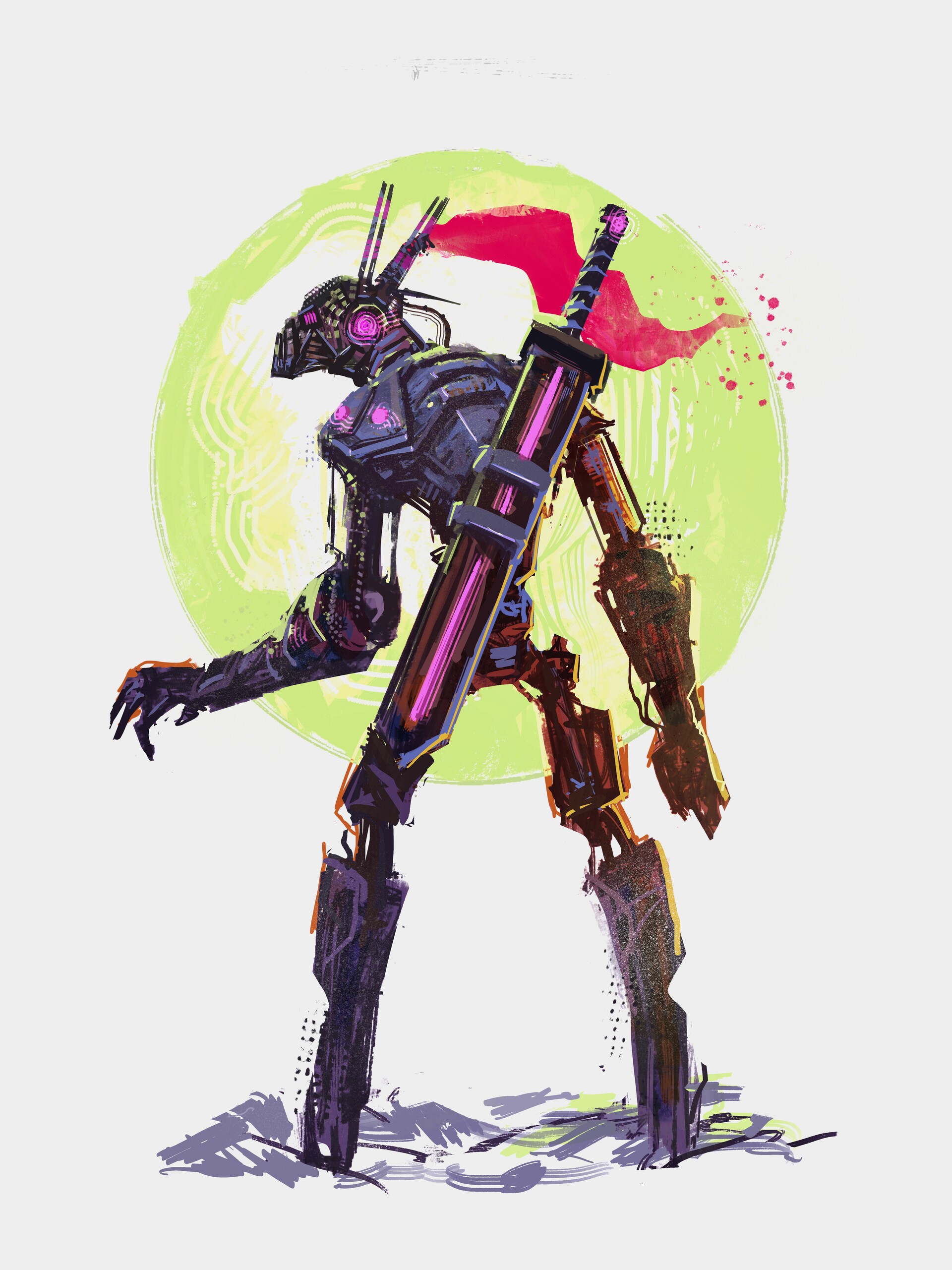 ArtStation - Recon Bot