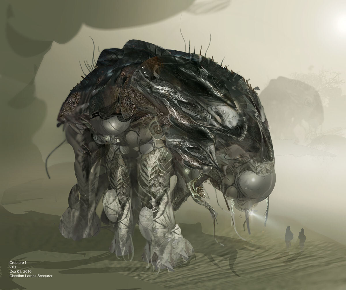 OTHER: Kryptonian creature Concept Art by Christian Scheurer : r/DC ...