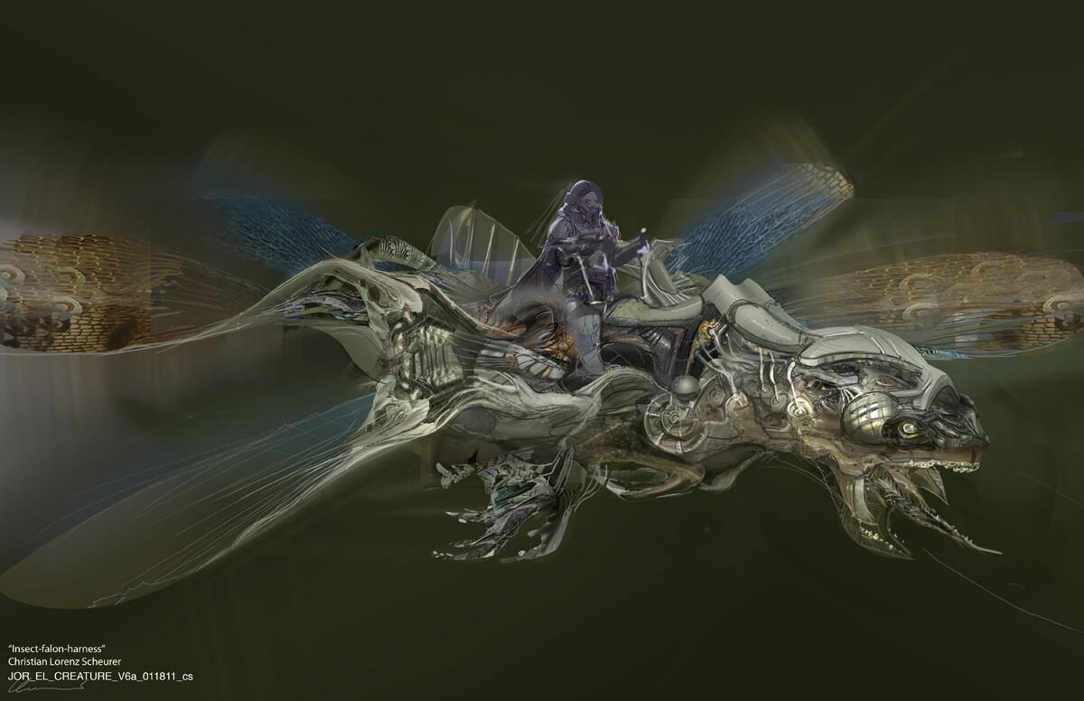 OTHER: Kryptonian creature Concept Art by Christian Scheurer : r/DC ...