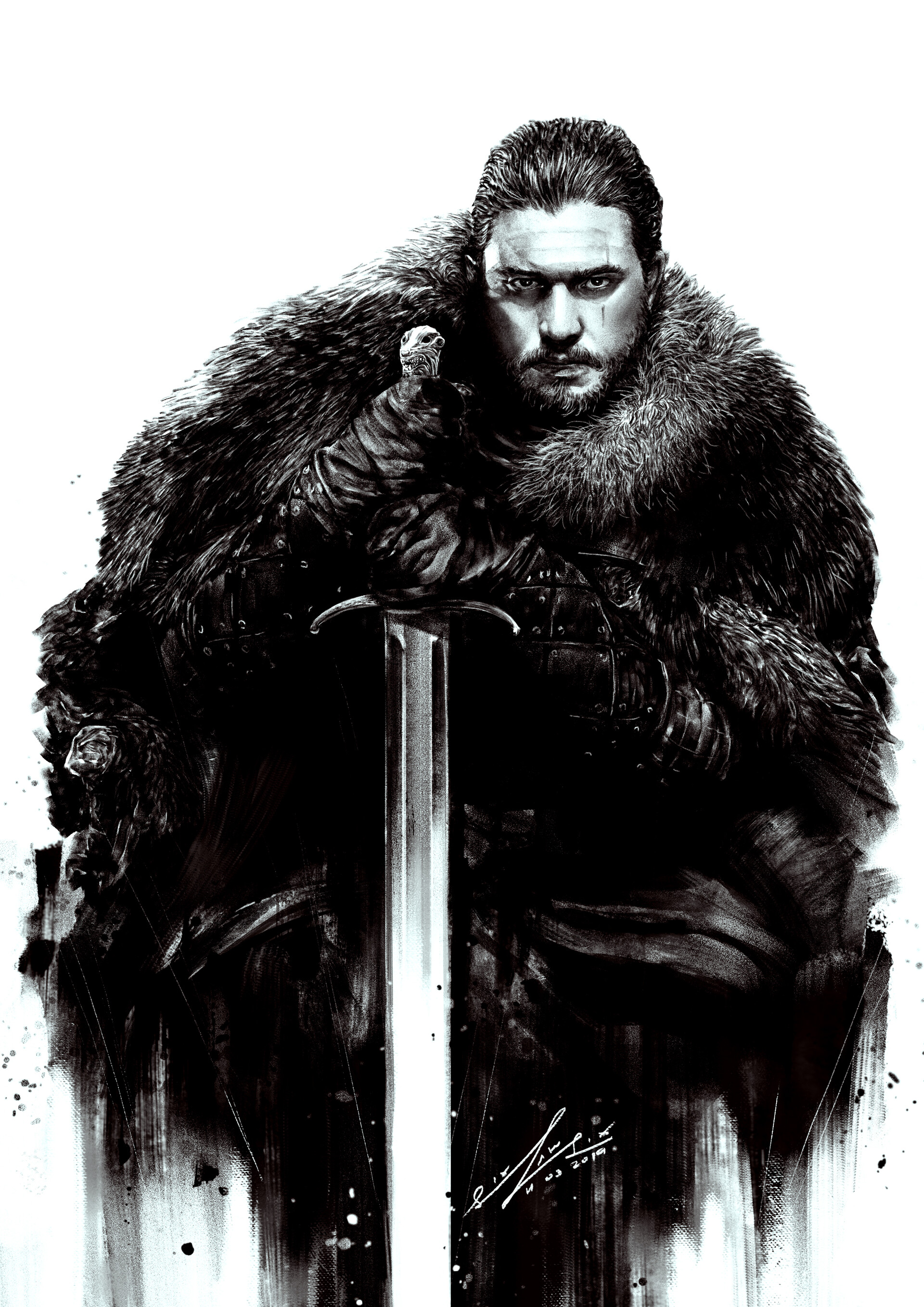 ArtStation - Jon Snow