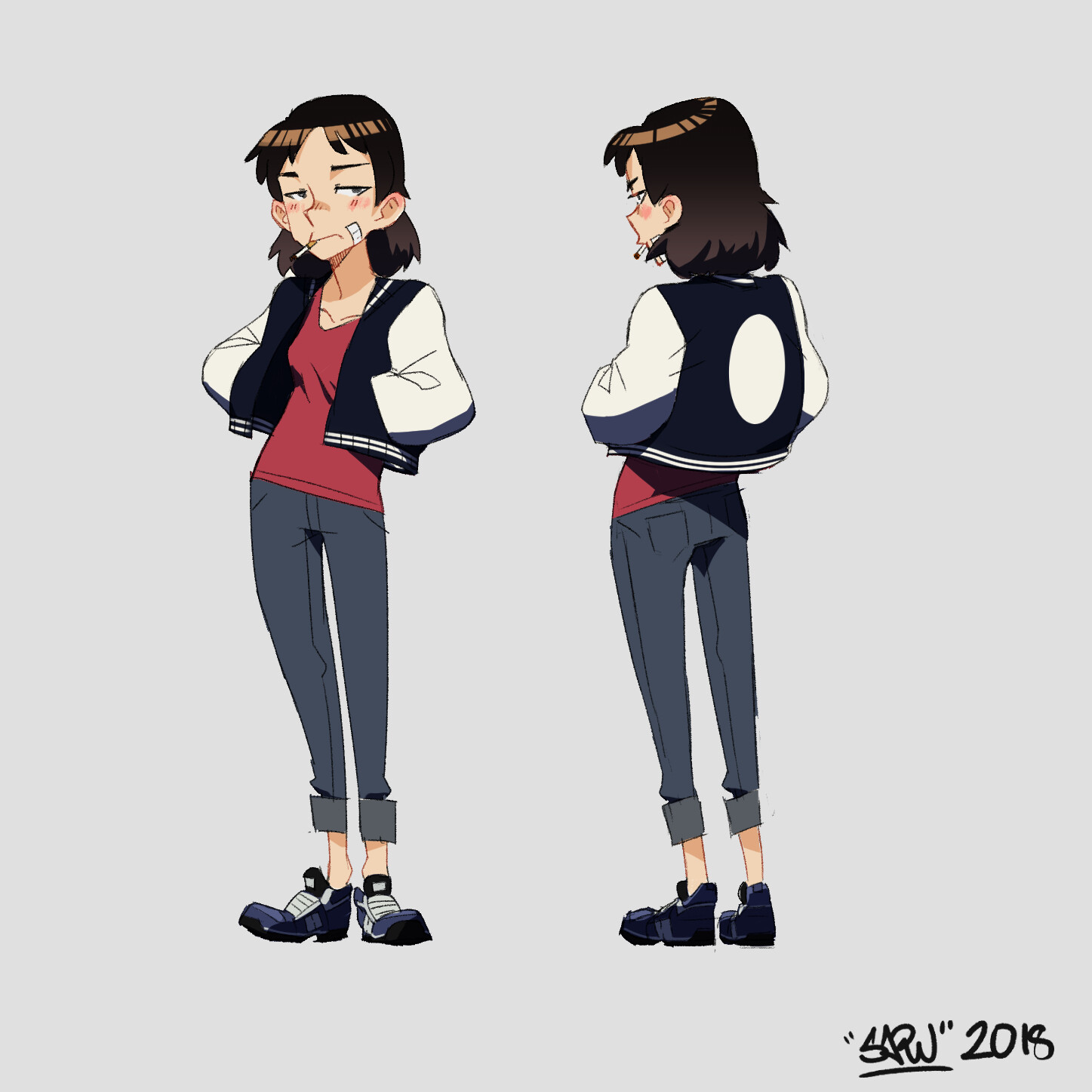 Danyael Dara - Mei Character Design