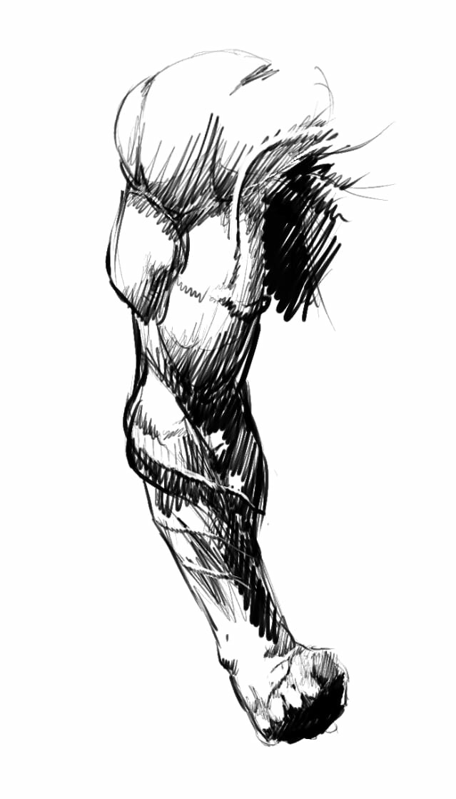 how to draw superhero arms