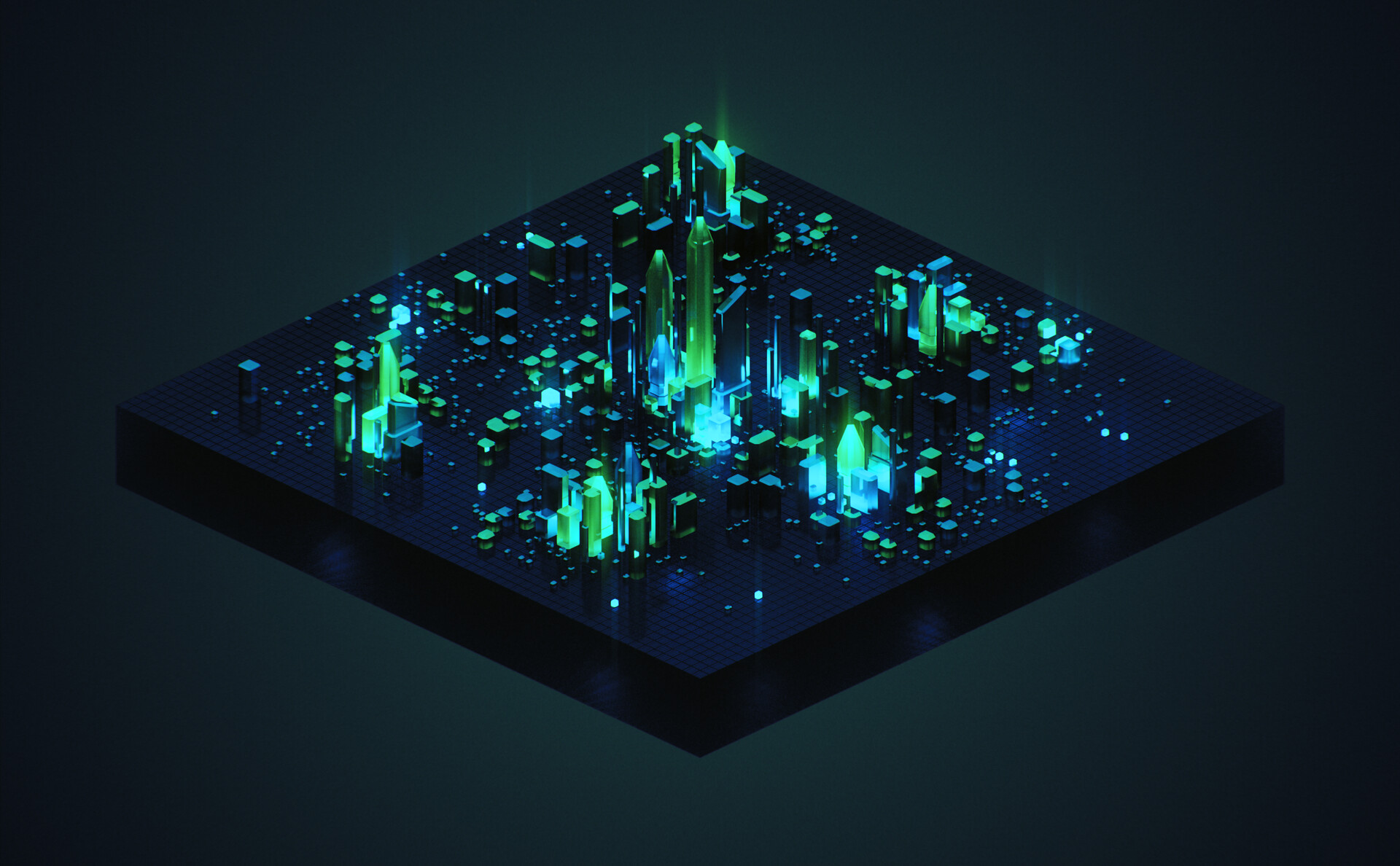 ArtStation - Glass City Green