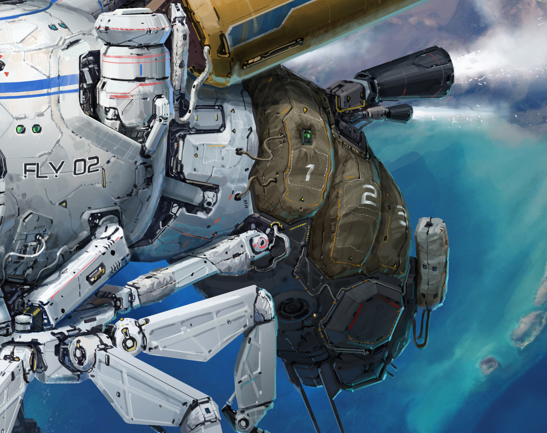 Longque Chen - Fly Space Station