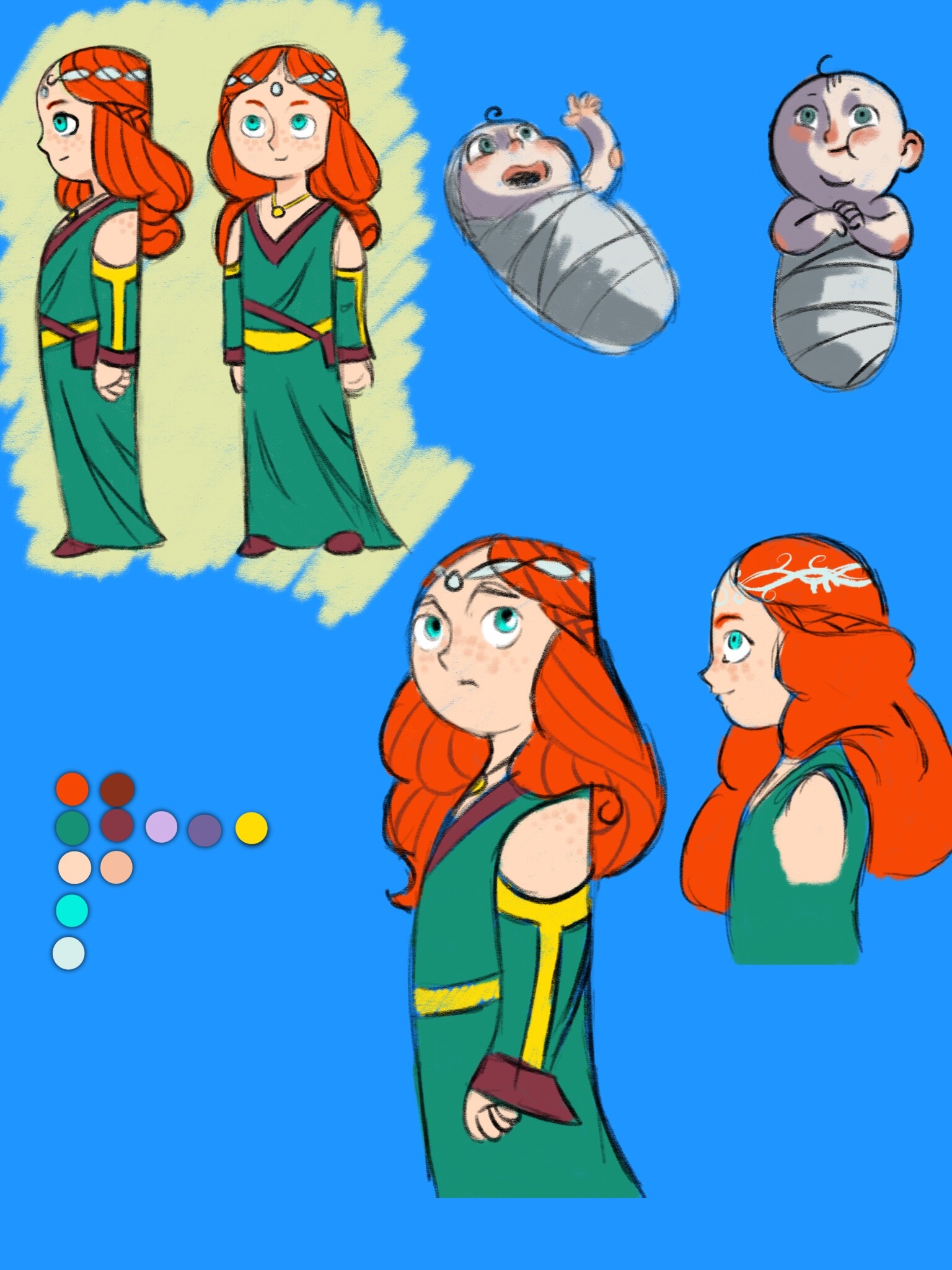 ArtStation - Princess Rowan