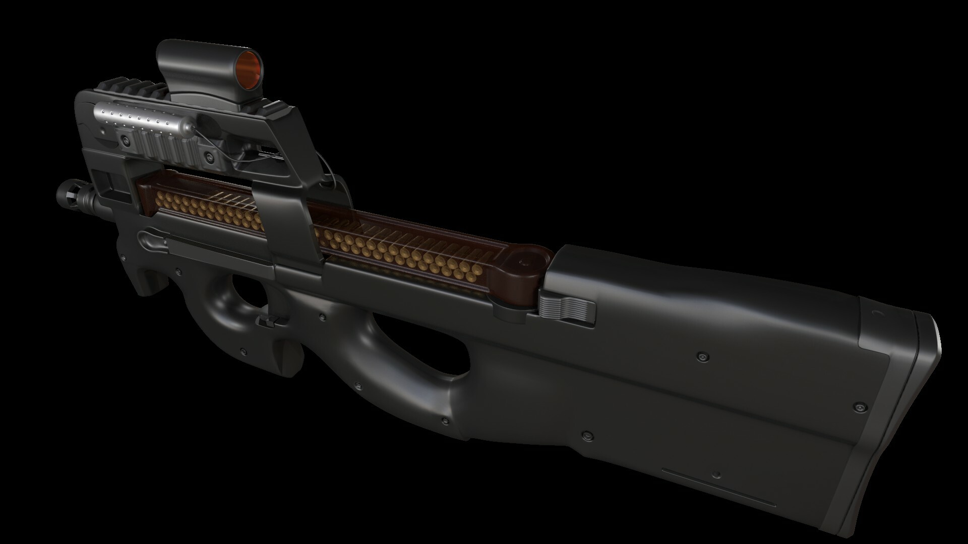 ArtStation - FN P90 - SUB-MACHINE GUN
