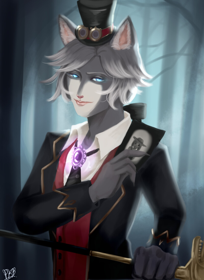 ArtStation - Moonlight Gentleman - Joseph The Photographer (Identity V)