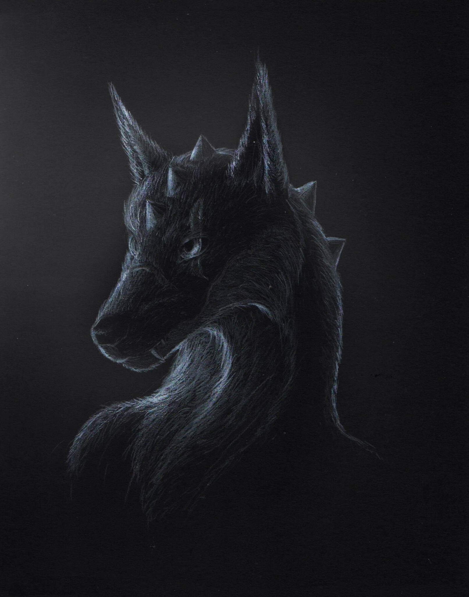 ArtStation - Black furry