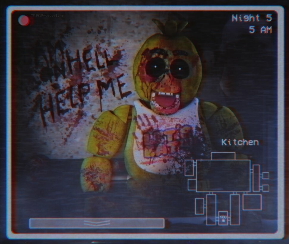 Fnaf Poster Review - TfCraft Productions poster "In the kitchen" review!