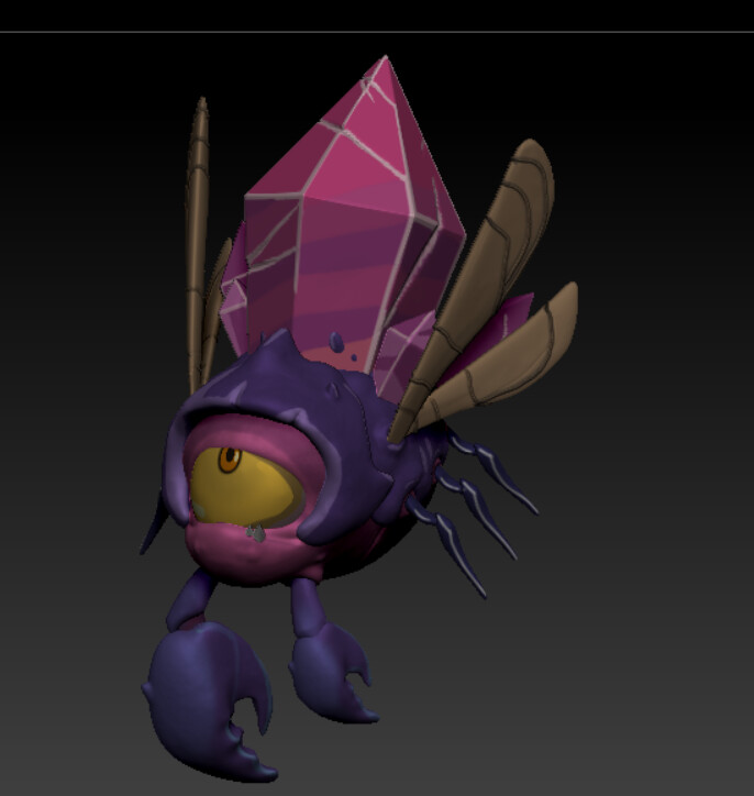 ArtStation - Cute Monster 3D