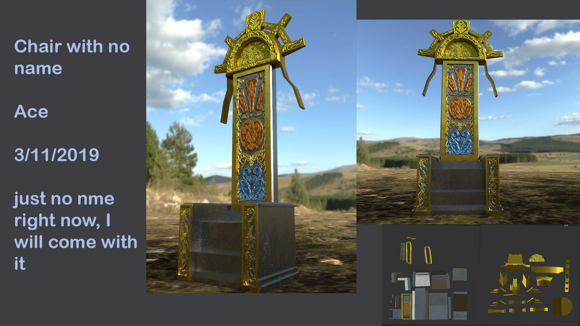 ArtStation - chair with no name