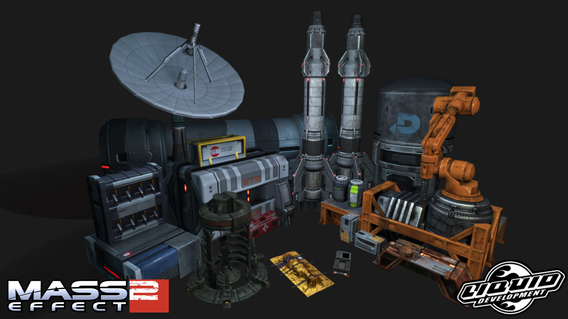 Liquid Development - Mass Effect 2 - Props