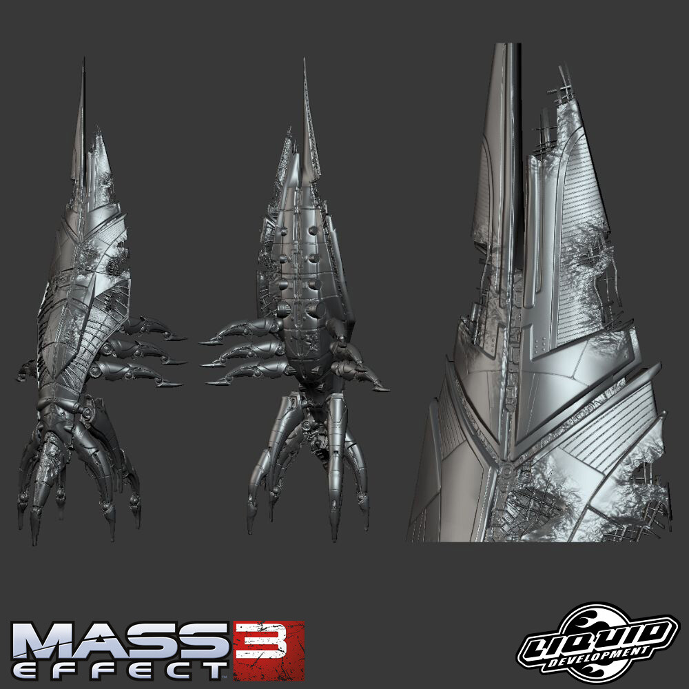Liquid Development - Mass Effect 3 Props