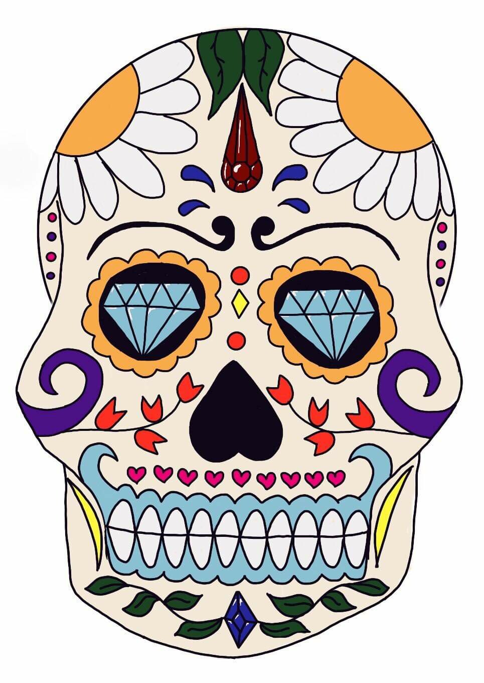 ArtStation - Sugar Skull