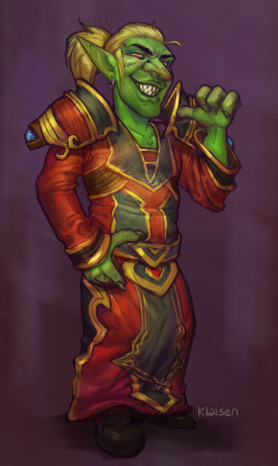 ArtStation - Warcraft Commission - Goblin
