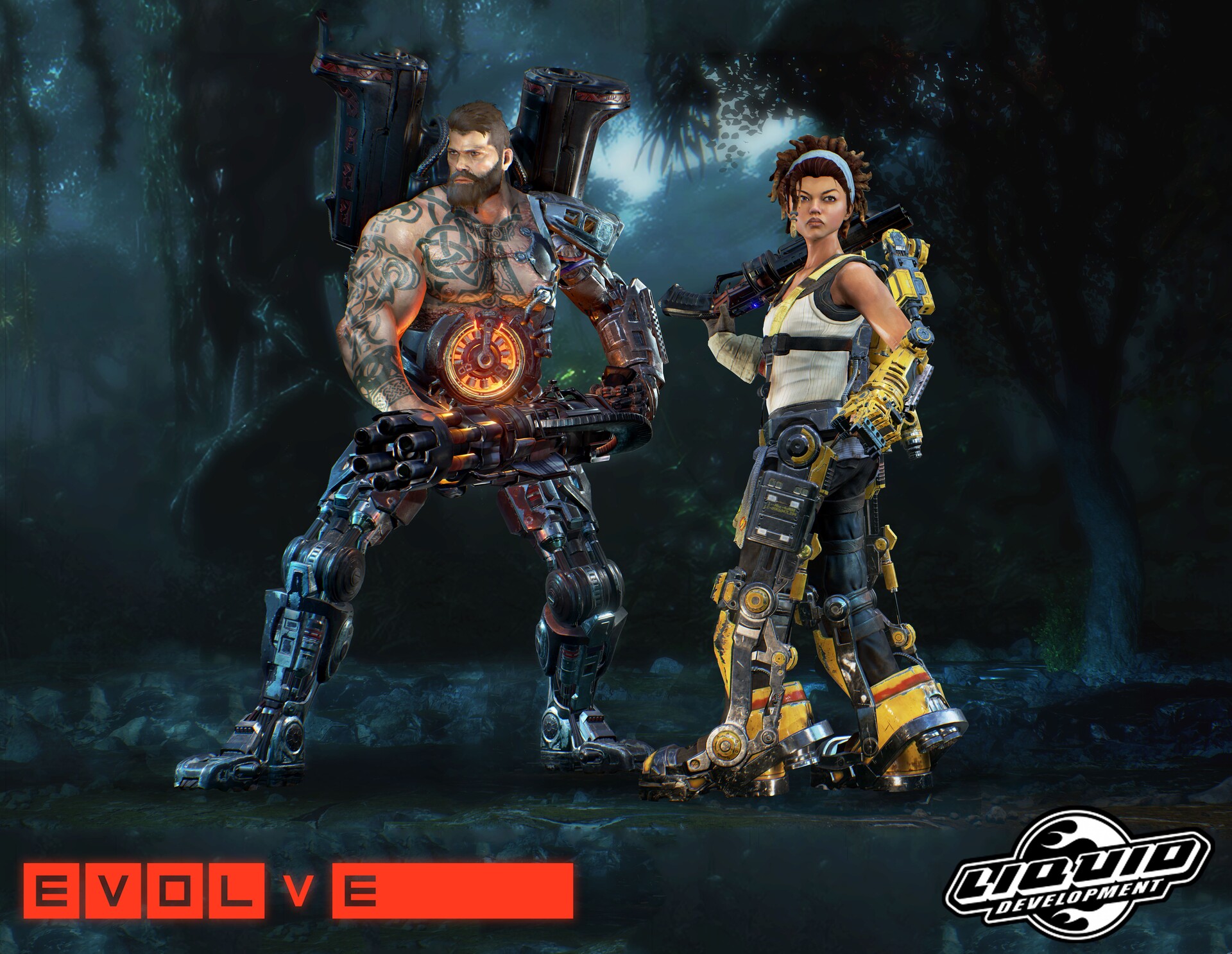 Liquid Development - Evolve - 3D Characters
