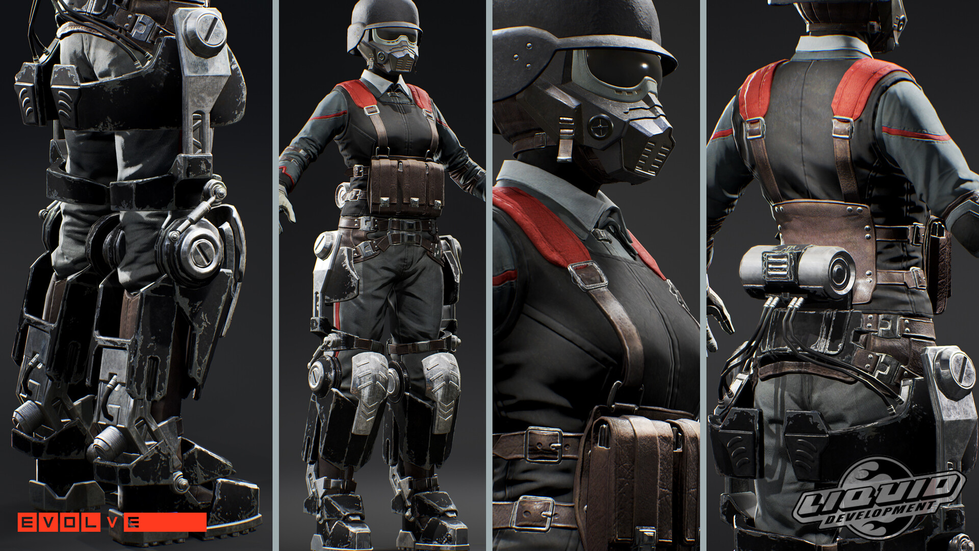 Liquid Development - Evolve - 3D Character