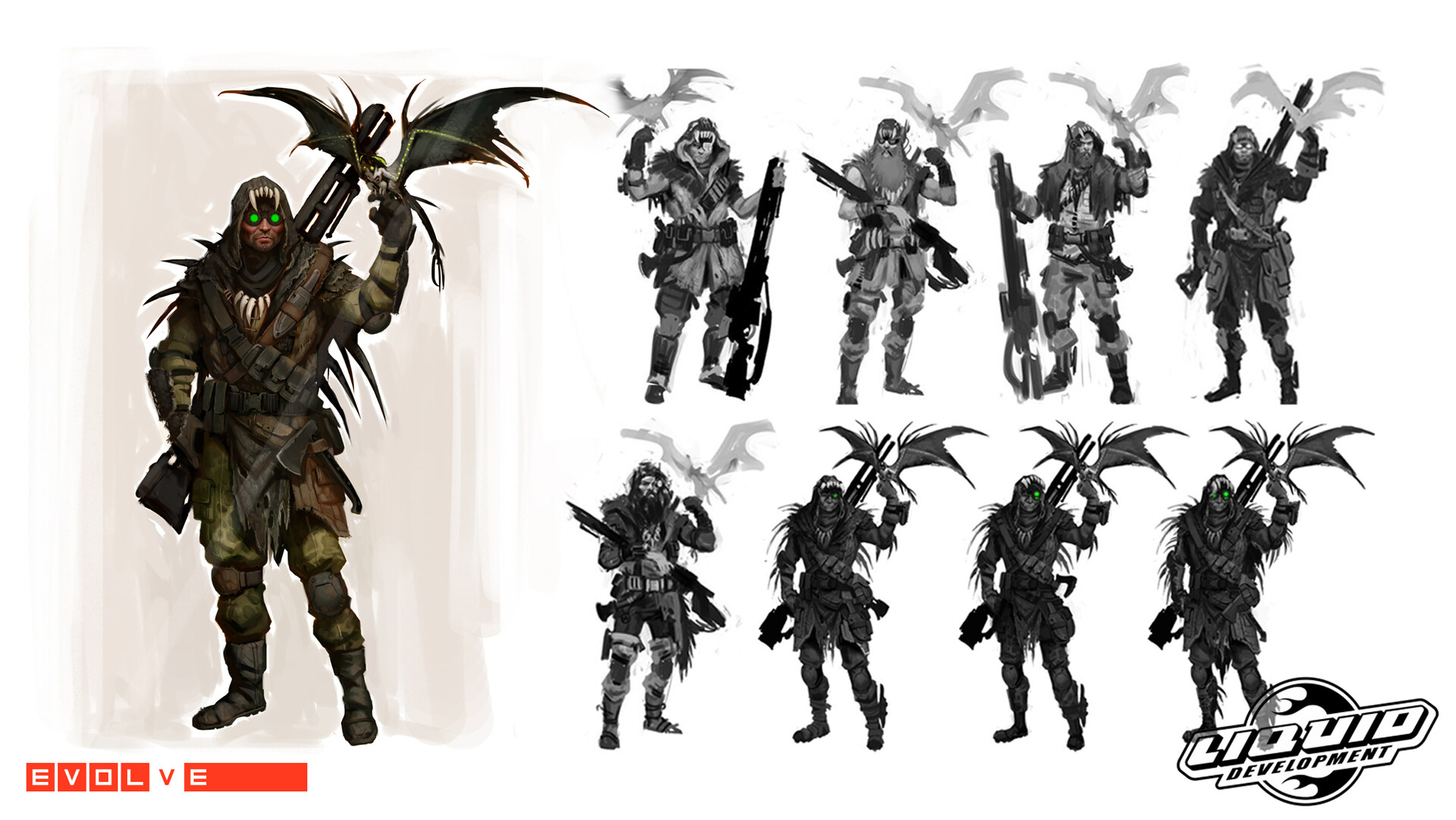 Liquid Development - Evolve- 2D Character