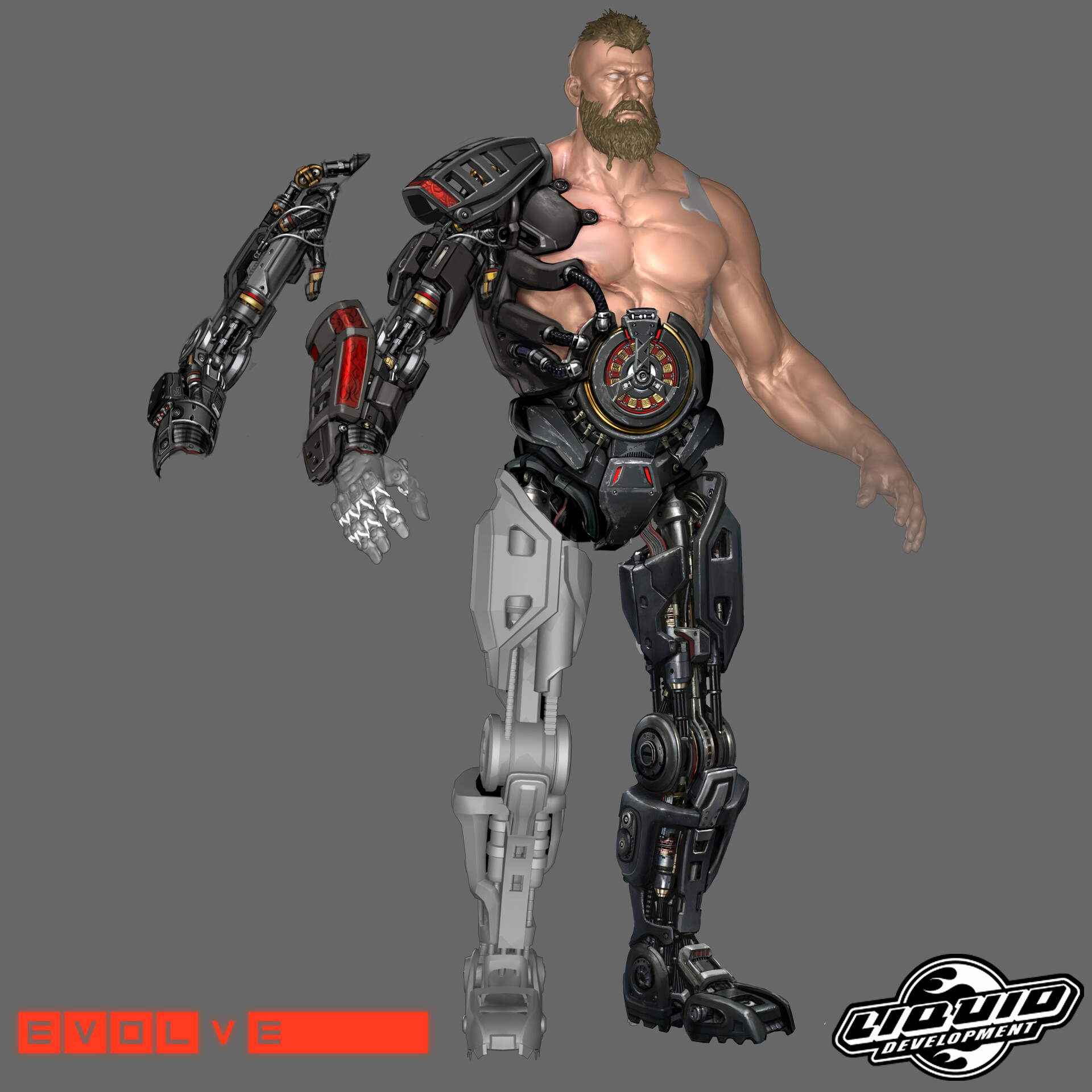 Liquid Development - Evolve - 2D Character Props