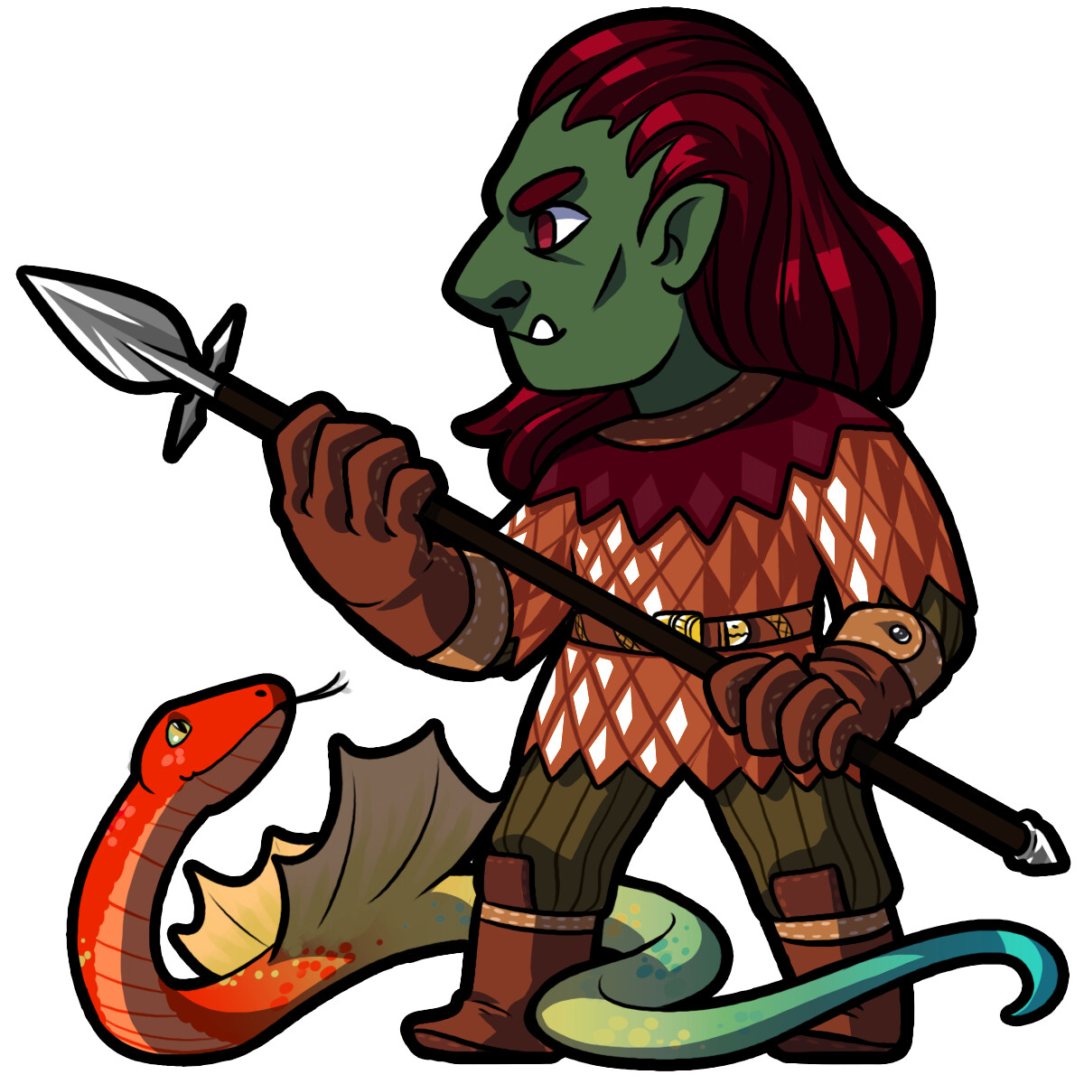 Rowan Sherwin - Chibi D&D Icons
