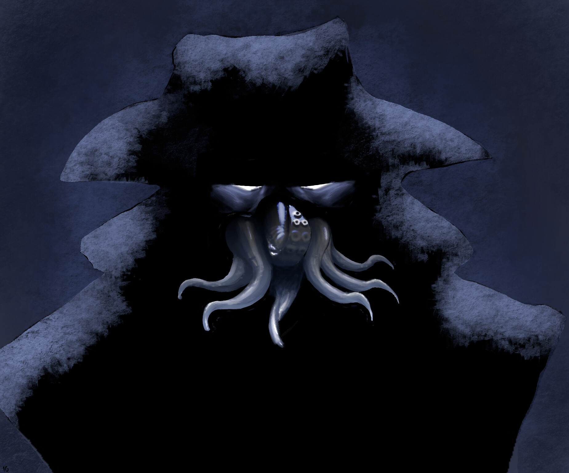 ArtStation - Lovecraft Noir concept