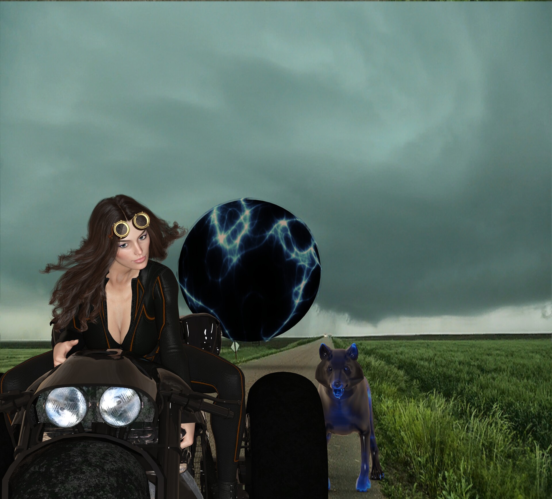 ArtStation - Cover Concept for Storm Crow